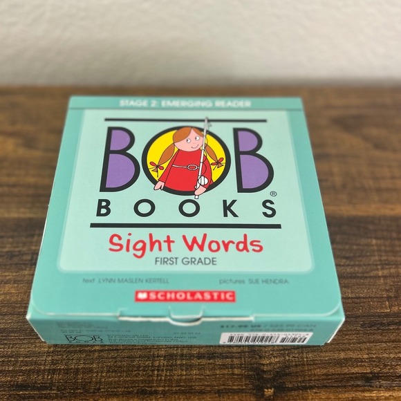 BOB Books | Toys | Bob Books Sight Words First Grade Stage 2 Emerging ...